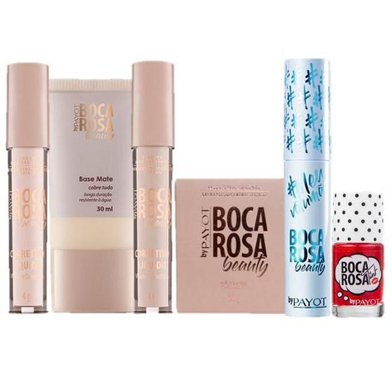 Kit Boca Rosa Maquiagem Dia a Dia (6 Produtos) - Kits de Maquiagem ...