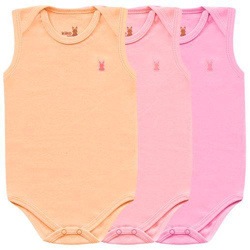 Kit Body Bebê Regata Kiko Baby c/3 - Kiko e Kika - Regata para Bebês ...