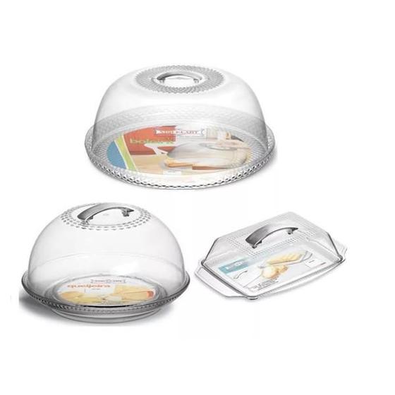 Kit Boleira, Mantegueira E Queijeira - Niquelart - Boleira / Prato para ...