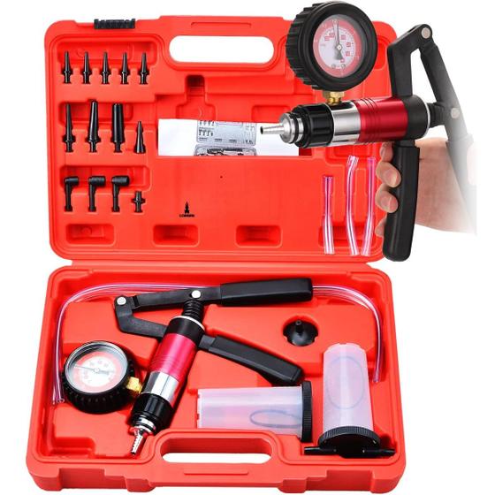 Kit Bomba Manual de Pressão e Vácuo Lorben Profissional 21 peças com ...