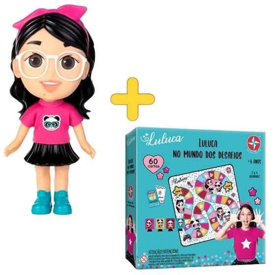 Kit Boneca Luluca + Luluca no mundo dos desafios Estrela - Bonecas ...