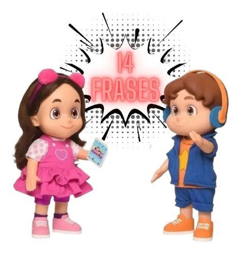 Kit Boneca Maria Clara E Jp Youtuber Fala 14 Frases Original - Baby ...