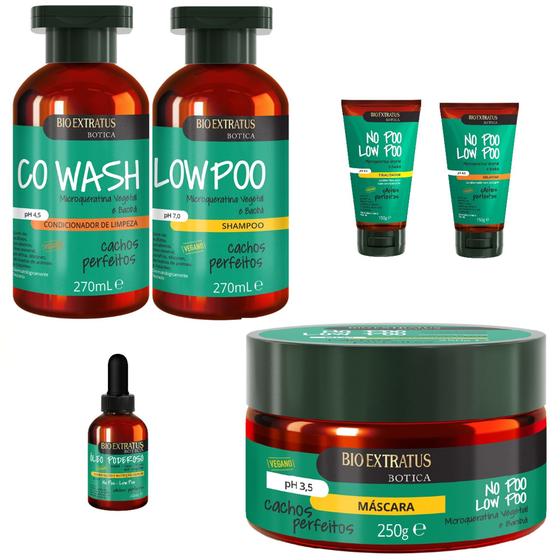 Kit Botica Cachos Low Poo Cachos Hidratados, Definidos Completo 6x ...