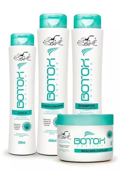 Kit Botox Capilar Belkit 4 itens - Kit de Tratamento para Cabelos ...