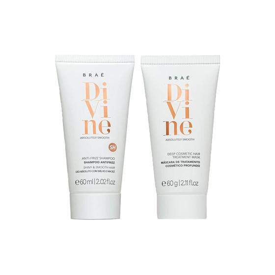 Kit Braé Divine - Shampoo e Máscara - Kit Shampoo e Condicionador ...
