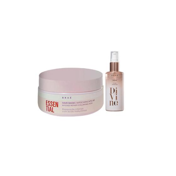 Kit Braé Essential Divine - Máscara P e Óleo (2 produtos) - Kit de ...