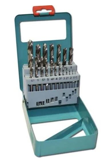 Kit Broca BR Tools Aço Rápido H2502-4 com 25 peças - Broca - Magazine Luiza