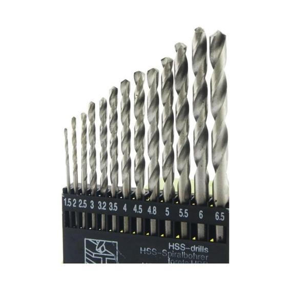 Kit Brocas Aco Rapido Broca Para Metal E Madeira 13 Peças - Makeda ...