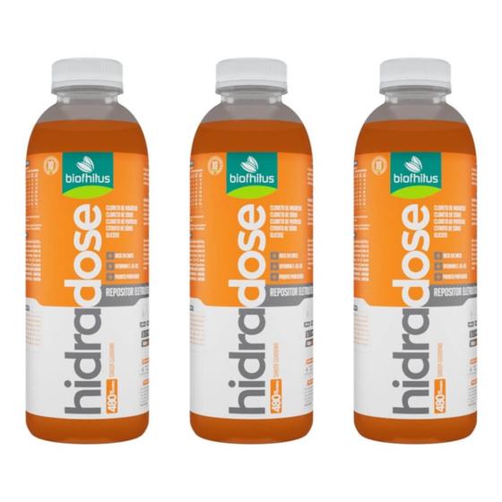 Kit C/03 Biofhitus Guaraná Hidradose 480ml - Guaraná Natural - Magazine Luiza