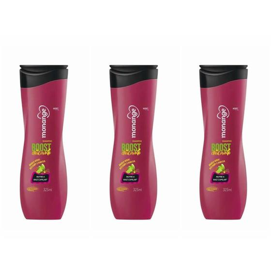 Kit C/03 Monange Boost Crescimento Shampoo 325ml - Shampoo - Magazine Luiza