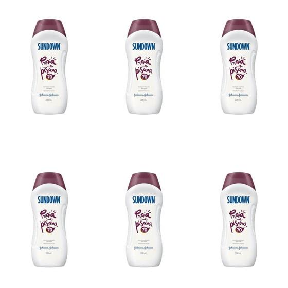 Kit C/06 Sundown Fps70 Protetor Solar Corporal 200ml - Protetor Solar ...