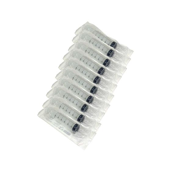 Kit c/ 10 seringas descartáveis 60ml s/ ag bico luer slip - Descarpack ...