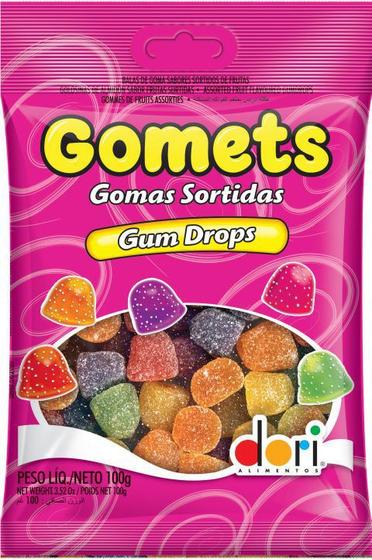 Kit c/ 10un Goma Jujuba Sino Gomets 100g - Dori - Balas - Magazine Luiza