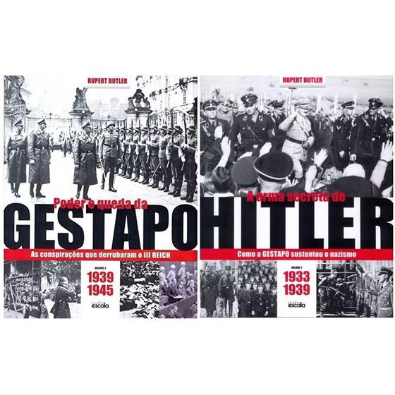 Kit C/ 2 Livros A Arma Secreta de Hitler e Poder e Queda da Gestapo - ESCALA - Livros de ...