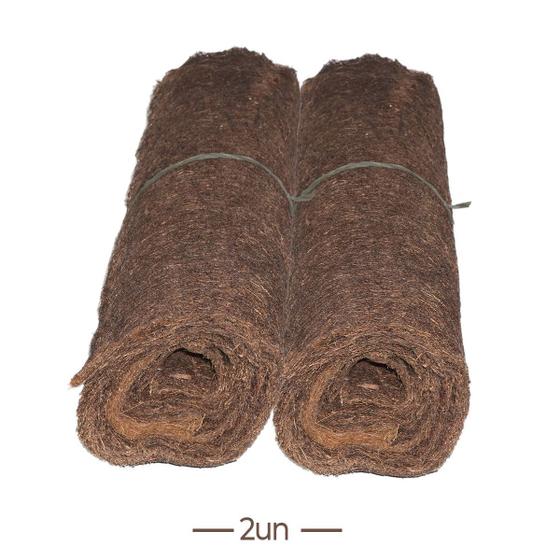 Kit C/ 2 Manta Fibra Coco Embalagem 50cm x 2 Metros x1mm - CQ - Manta ...