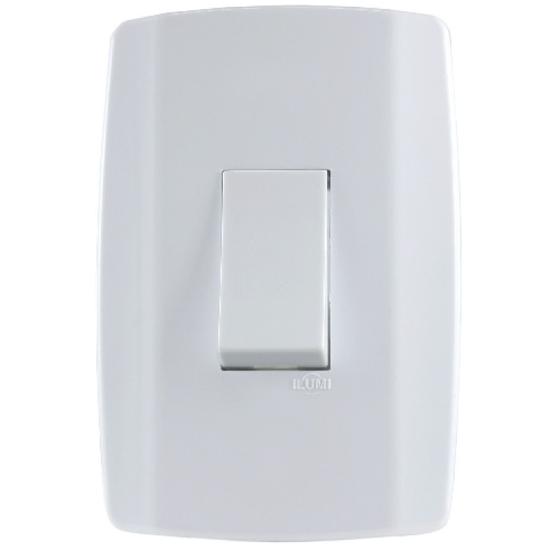 Kit c/ 20PC Conj Placa 4x2 Inter 1 Tecla Paralela 10a 250v Vt Slim ...