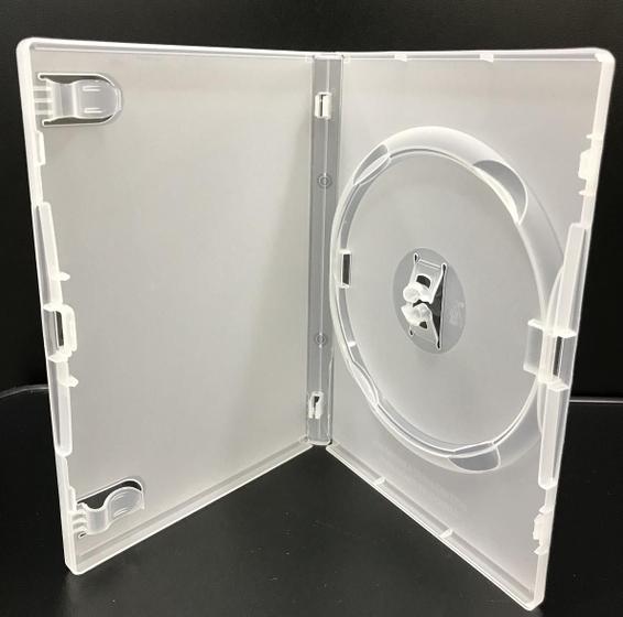 Kit c/ 25 unidades - box dvd amaray transparente solutions2go ...