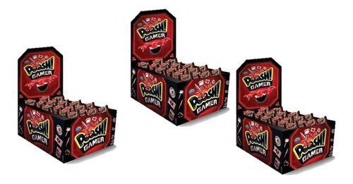 Kit C/3 Chicle Arcor Poosh 200g Gamer - Chicletes e Gomas - Magazine Luiza