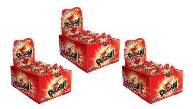 Kit C/3 Chicle Arcor Poosh 200g Morango - Chicletes e Gomas - Magazine ...