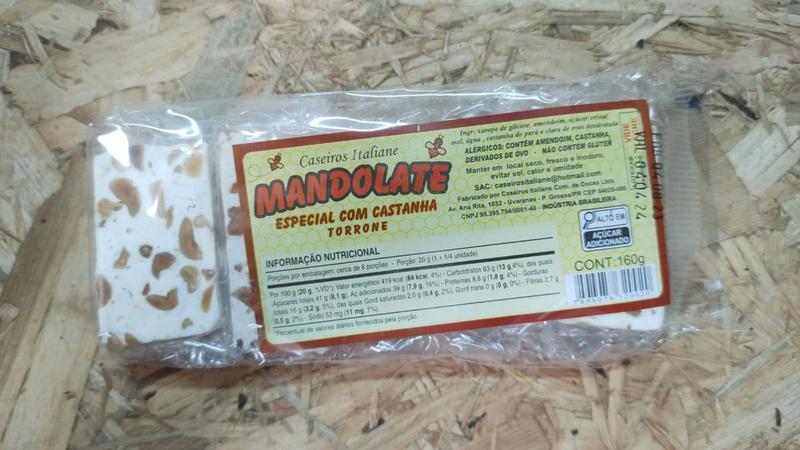 Kit c/ 3 un mandolate esp com castanha 10 x16g - italiane - CASEIROS ... Kit c/ 3 un mandolate esp com castanha 10 x16g - italiane - CASEIROS ...