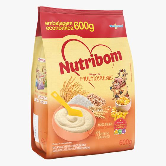 Kit c/3un Mingau Nutribom Multicereais 600g - Nutrimental - Alimentos ...
