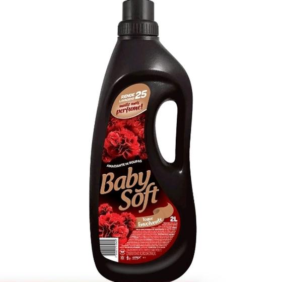 (kit c/4) amaciante de roupa baby soft toque envolvente 2L - Baby solft ...