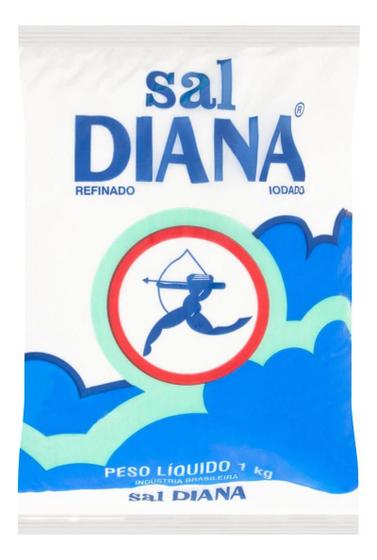 Kit c/ 4 Sal Refinado Diana 1kg - Sal - Magazine Luiza