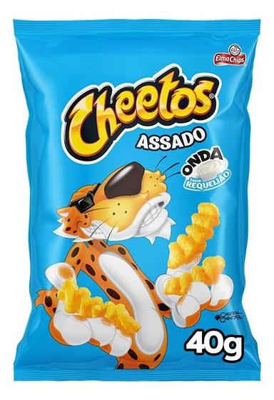 Kit c/ 4 Salgadinho Onda Requeijao Elma Chips Cheetos 40G - Cheetos - Magazine Luiza