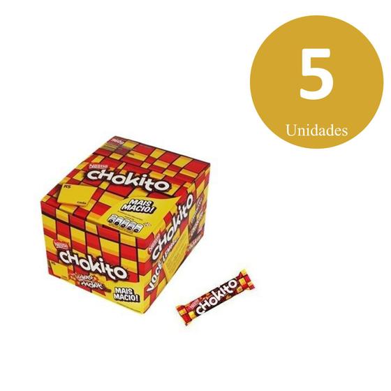 Kit c/5 Chocolate Chokito Caixa C/30 Unidades - Nestle - Nestlé ...