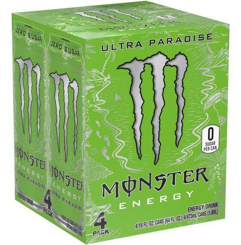 Kit C/ 6 Monster Energy Pack Energético 473ml Ultra Paradise - Bebida ...