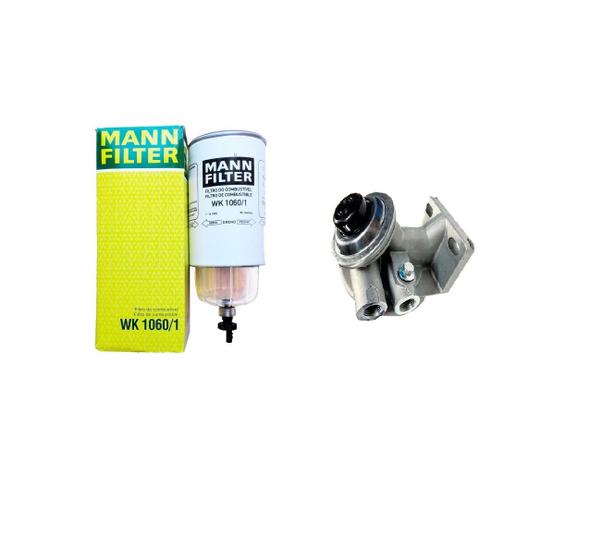 Kit Cabecote Filtro Racor Combustivel Camihão Vw Ford Cargo Vw Constellation - MANN + EXC ...