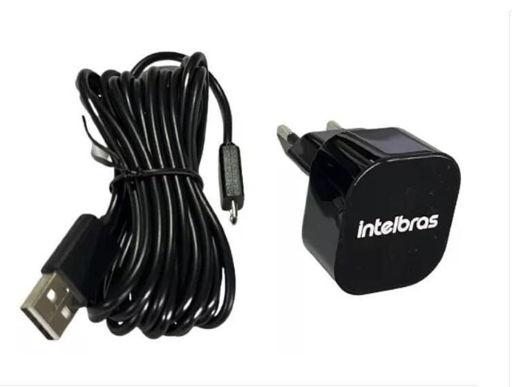 Kit Cabo E Fonte Câmera Wifi Mibo Ic3 Ic4 Im3 Im4 Imx- Preto ...