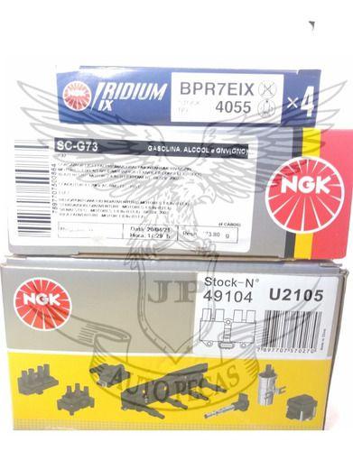 Kit Cabo + Vela + Bobina Celta/classic - NGK - Ignição de Carro ...