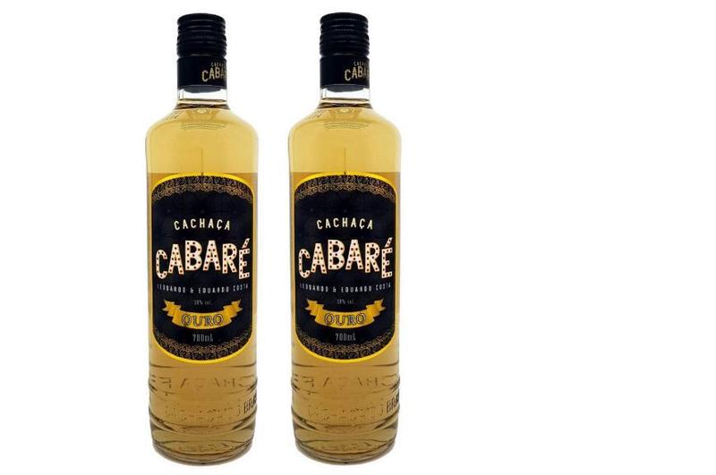 Kit Cachaça Cabaré Ouro 700ml 2 unidades - Cachaça - Magazine Luiza