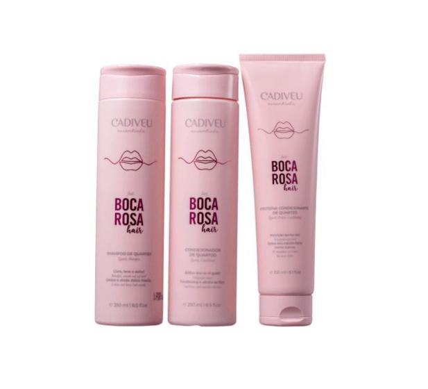 Kit Cadiveu Essentials Boca Rosa Hair Shampoo 250ml + Condicionador ...
