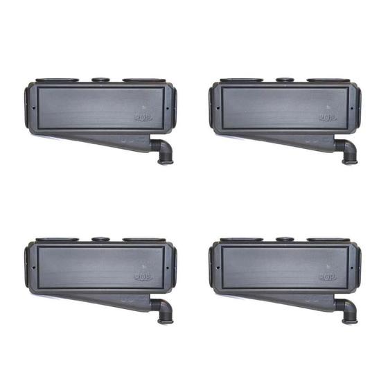 Kit Caixa De Passagem Split Pop Polar Com 04 Unidades - Caixa de ...