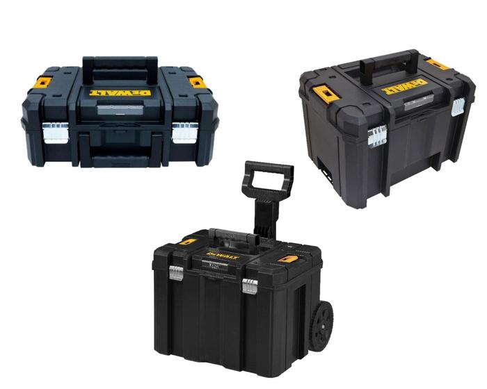 Kit Caixas Organizadoras Tstak Dwst17820 Dwst17807 Dwst17806 - Dewalt ...