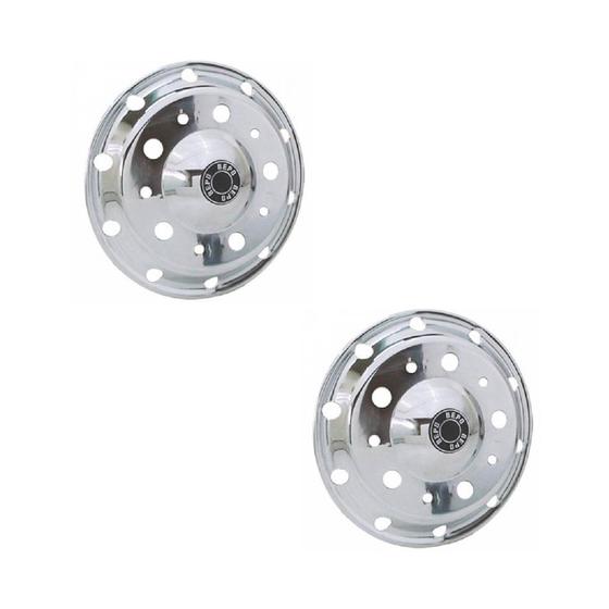 Kit Calota Scania Americana Pneu Sem Câmara Aro 22,5 - Bepo - Calota de ...