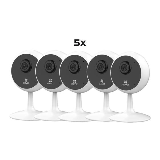 Kit Câmeras De Segurança Ezviz C1c B Fhd Wifi 5 Unidades Cs C1c E0