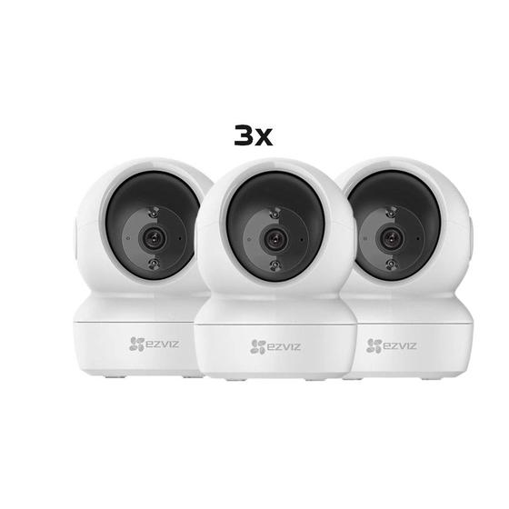 Kit Câmeras de Segurança Ezviz C6N 2MP FHD Wifi 3UN - CS-C6N-B0-1G2WF ...