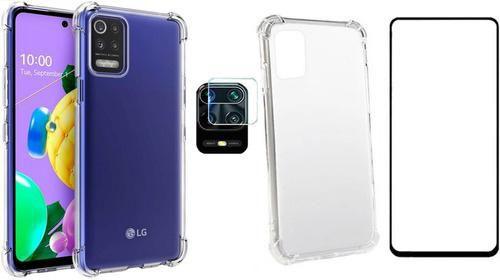 Kit Capa Anti Impacto LG K52 + Pelicula 3D + Pelicula de Câmera - Kit ...