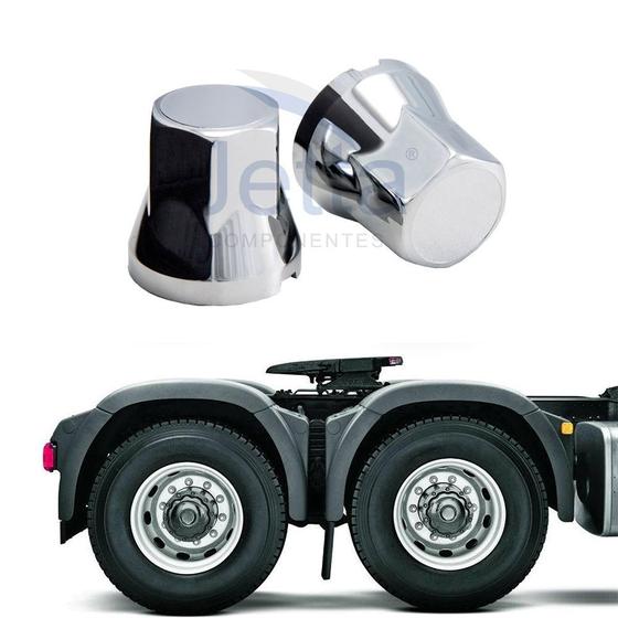 Kit Capa de Porca Roda Lisa 24mm - Venka - Capa de Cobertura - Magazine ...