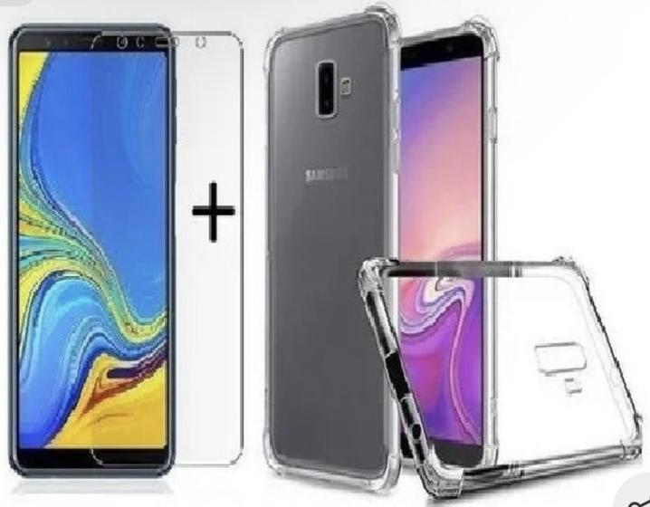 Kit capa tpu + pelicula 3d de vidro modelo cel sam j6 plus - Itblue ...