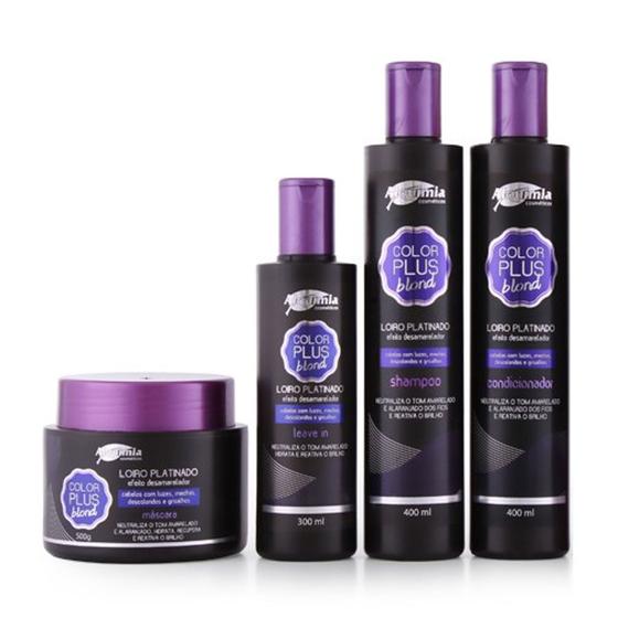 Kit Capilar Matizador Collor Plus Blond (4 Itens) - Alquimia - Kit de ...