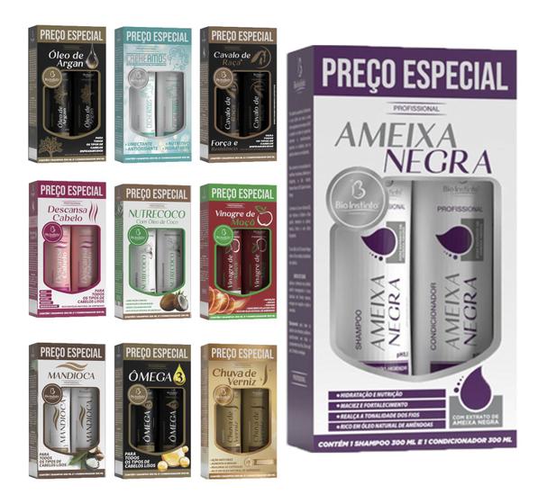 Kit capilar shampoo e condicionador bio instinto - Kit Shampoo e ...