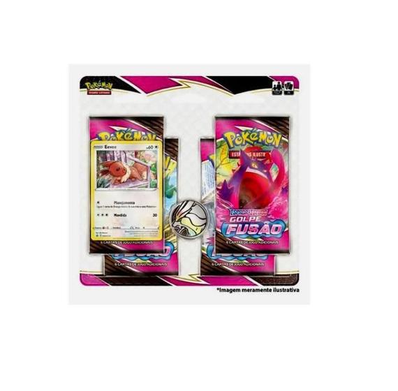 Kit Card Pokemon - Espada E Escudo - Golpe Fusão 25 Cards - Deck de ...