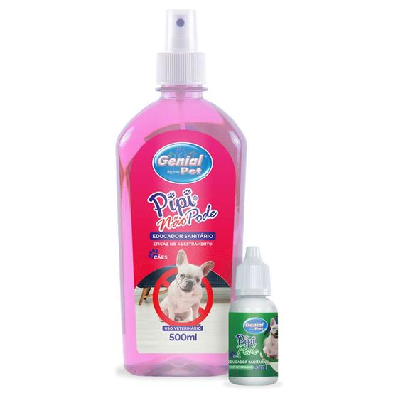 Kit Casadinho Pipi Pode 20ml + Não Pode 500ml para Cachorro - Genial ...