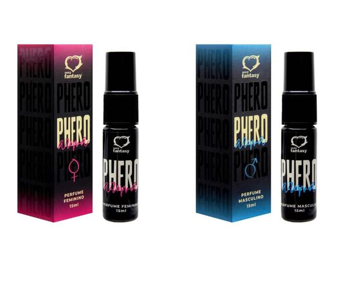 Kit Casal Perfume Phero Masculino e Feminino 15Ml Sexy Fantasy - Kit de Perfume - Magazine Luiza