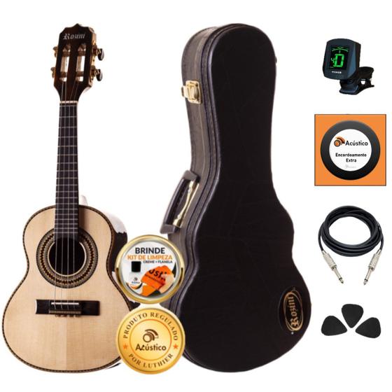 Kit Cavaquinho Rozini Elétrico Concertista Rc06 Completo - Cavaco ...