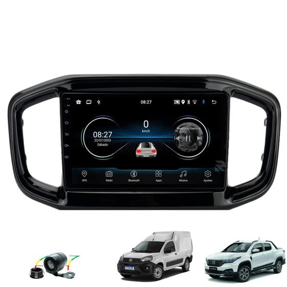 Kit Central Multimidia 9 Polegadas Android Fiat Nova Strada 2021 ...
